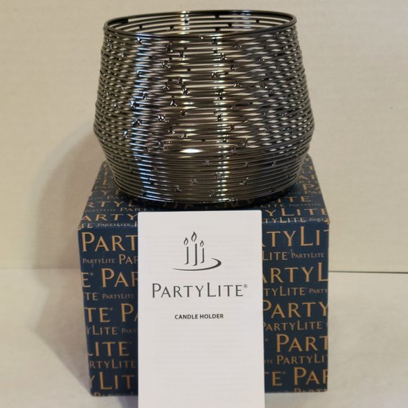 PartyLite | Accents | Partylite Spun Wire Votive Holder New In Box ...